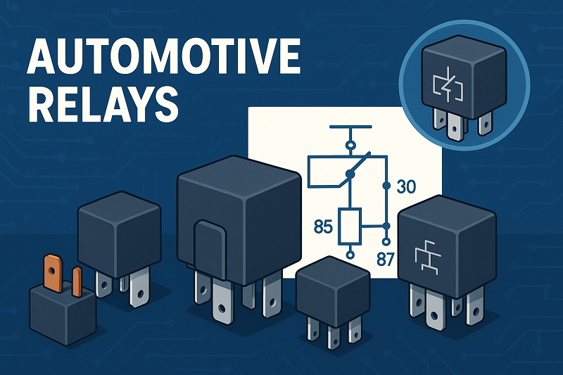 All Types of Relay Symbols and Its Basics