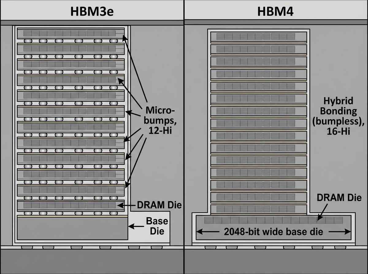 HBM3e vs HBM4: 2026 Specs, Performance & Supply Guide